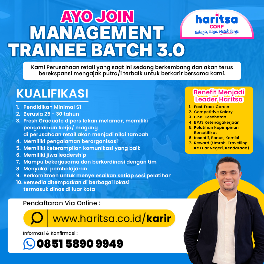 Karir Haritsa Baby Shop – Haritsa Baby Shop